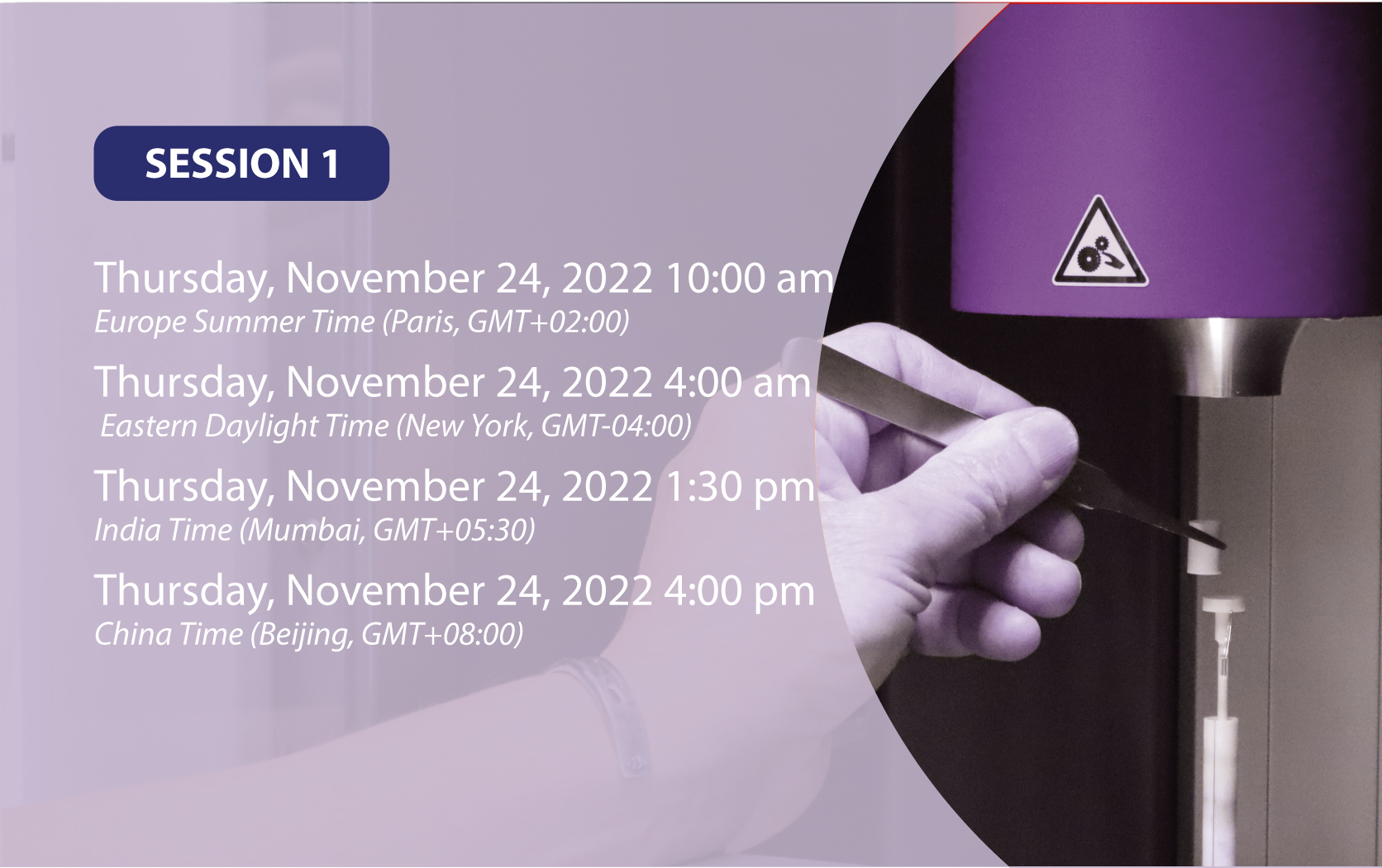 Webinar invitation : Extend your testing capacity with Evolved Gas ...