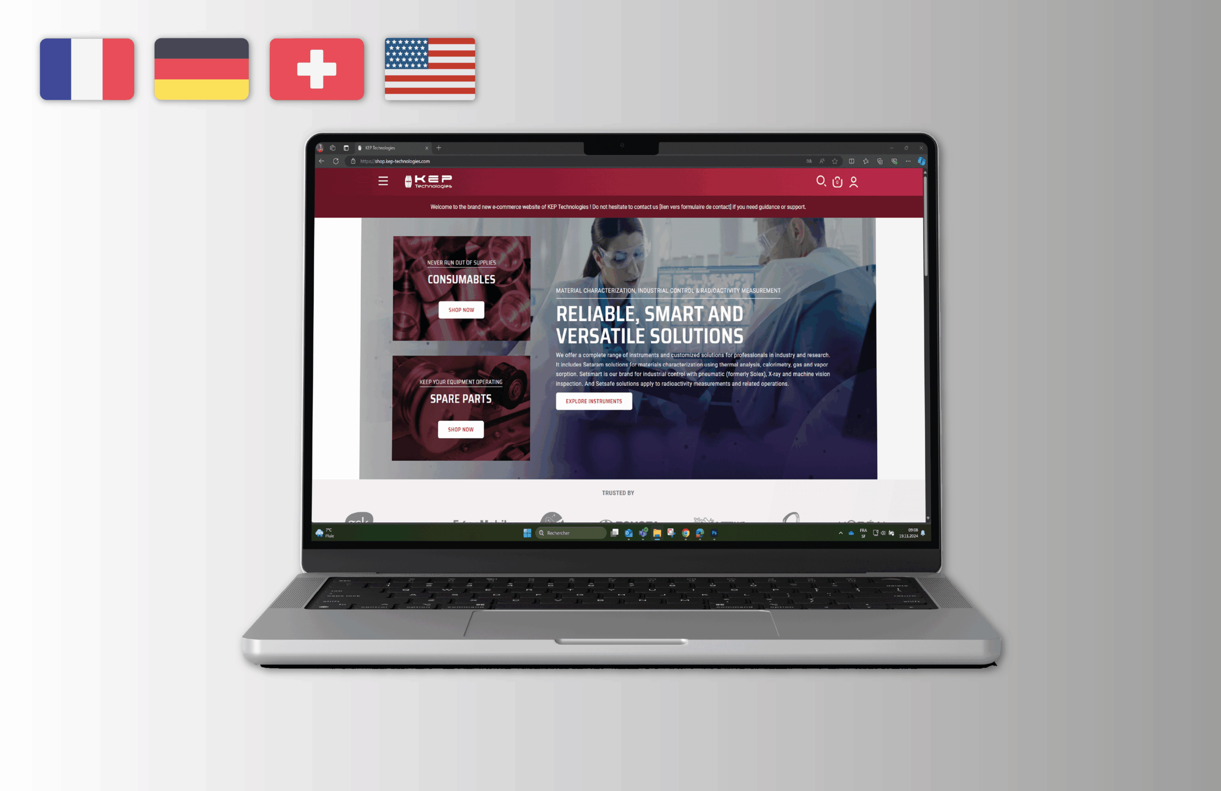 Thermogravimetric analysis with Setline TGA - SETARAM